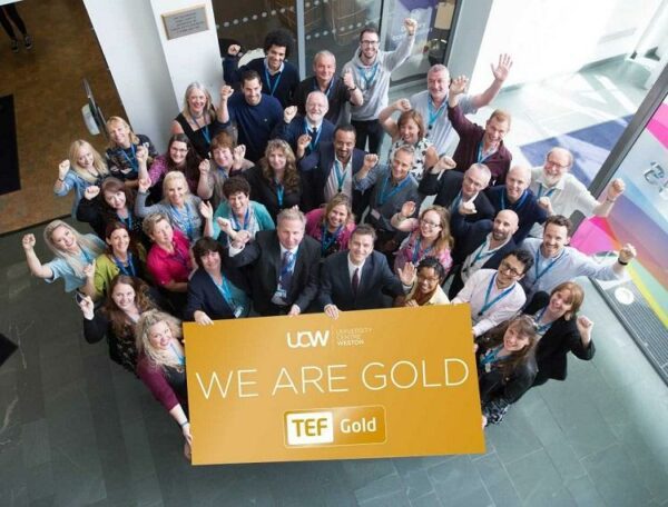 FE News | University Centre Weston gets Gold for quality of teaching