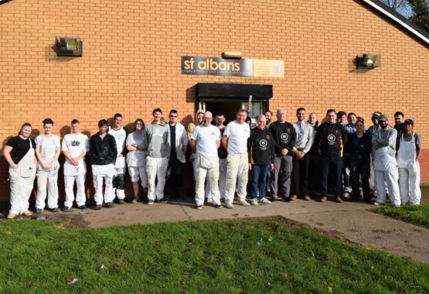 FE News | Cardiff and Vale College Painting and Decorating students ...