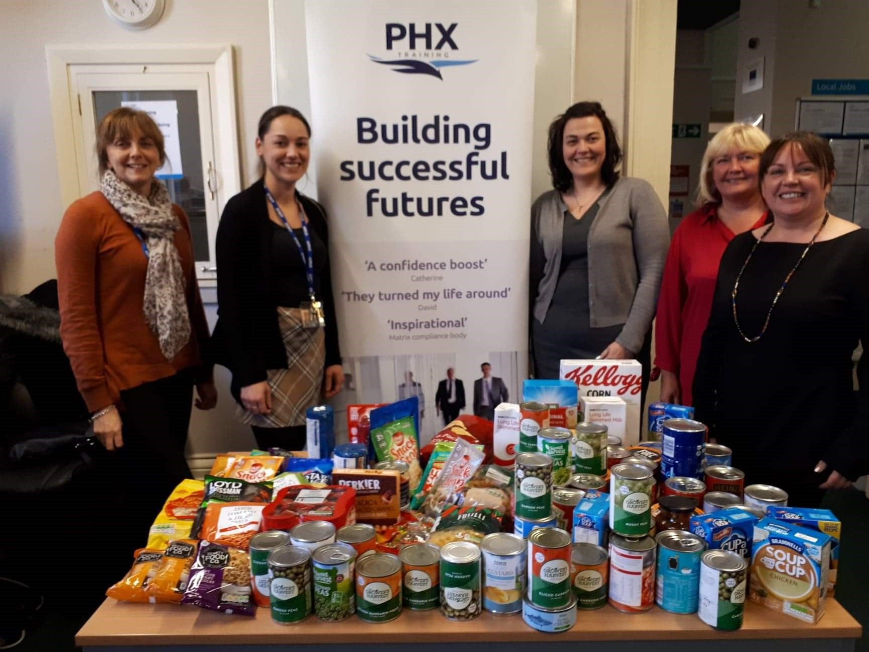 Generous PHX Training managers dig deep to support local community on ...