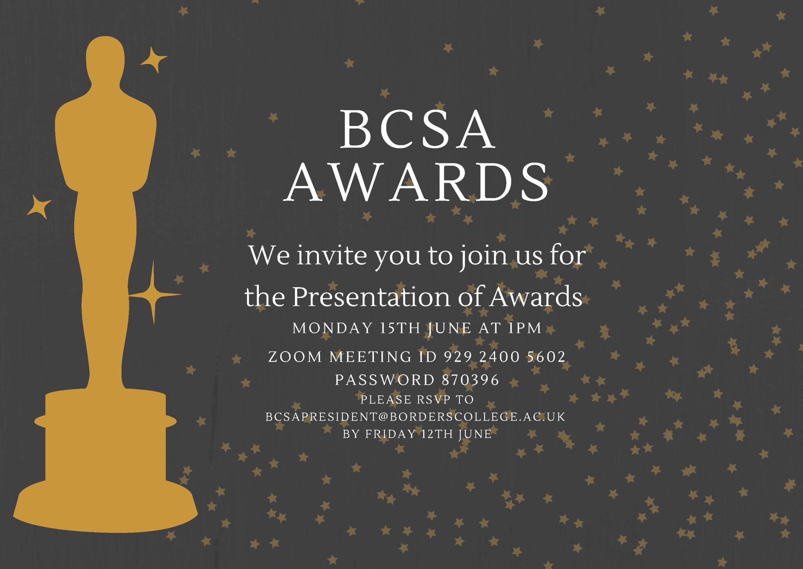 FE News | Borders College holds its ‘virtual’ version of the Oscars