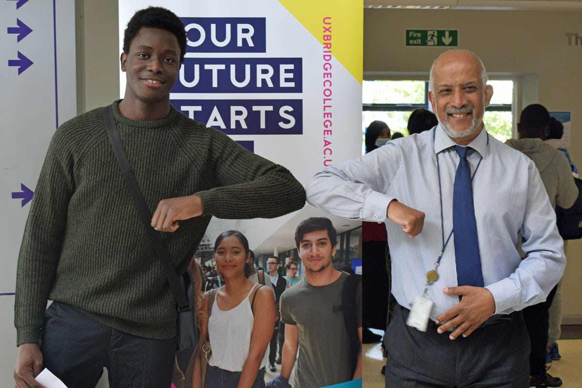 FE News | Uxbridge College GCSE students look to the future after lockdown results