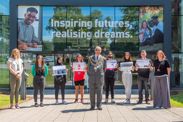 FE News | Sutton College students impress Mayor with designs to boost ...