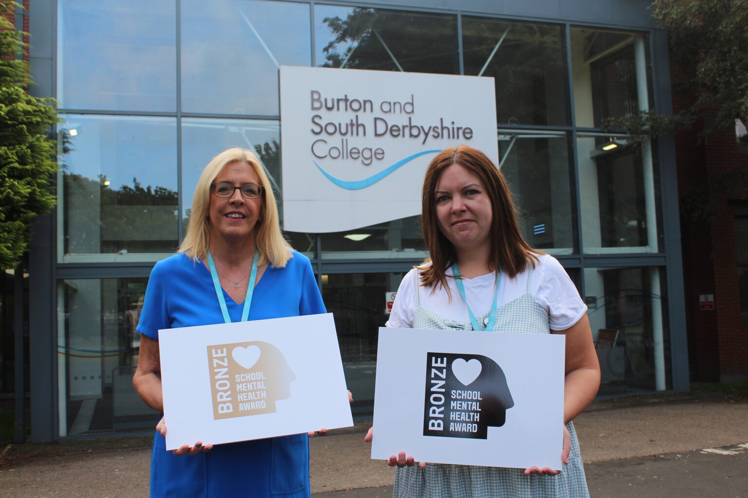 FE News | Burton and South Derbyshire College receives award for mental ...
