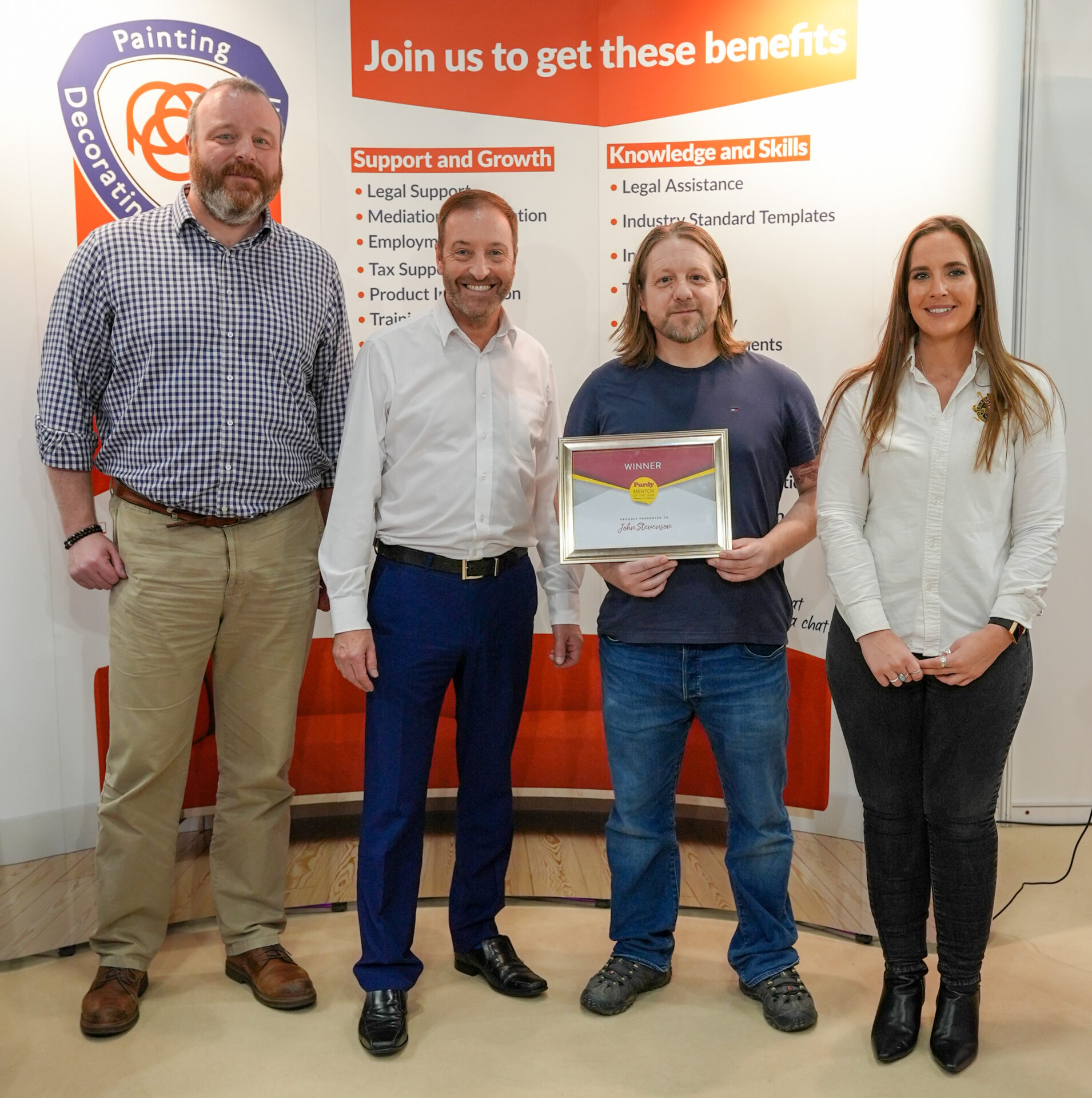 FE News | Painting & Decorating Lecturer Wins Purdy UK ‘Mentor of the Year’