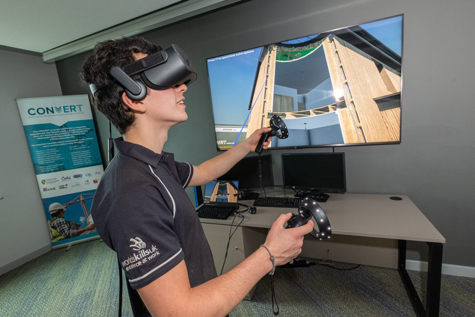 FE News | Leeds College of Building showcases Virtual Reality ...