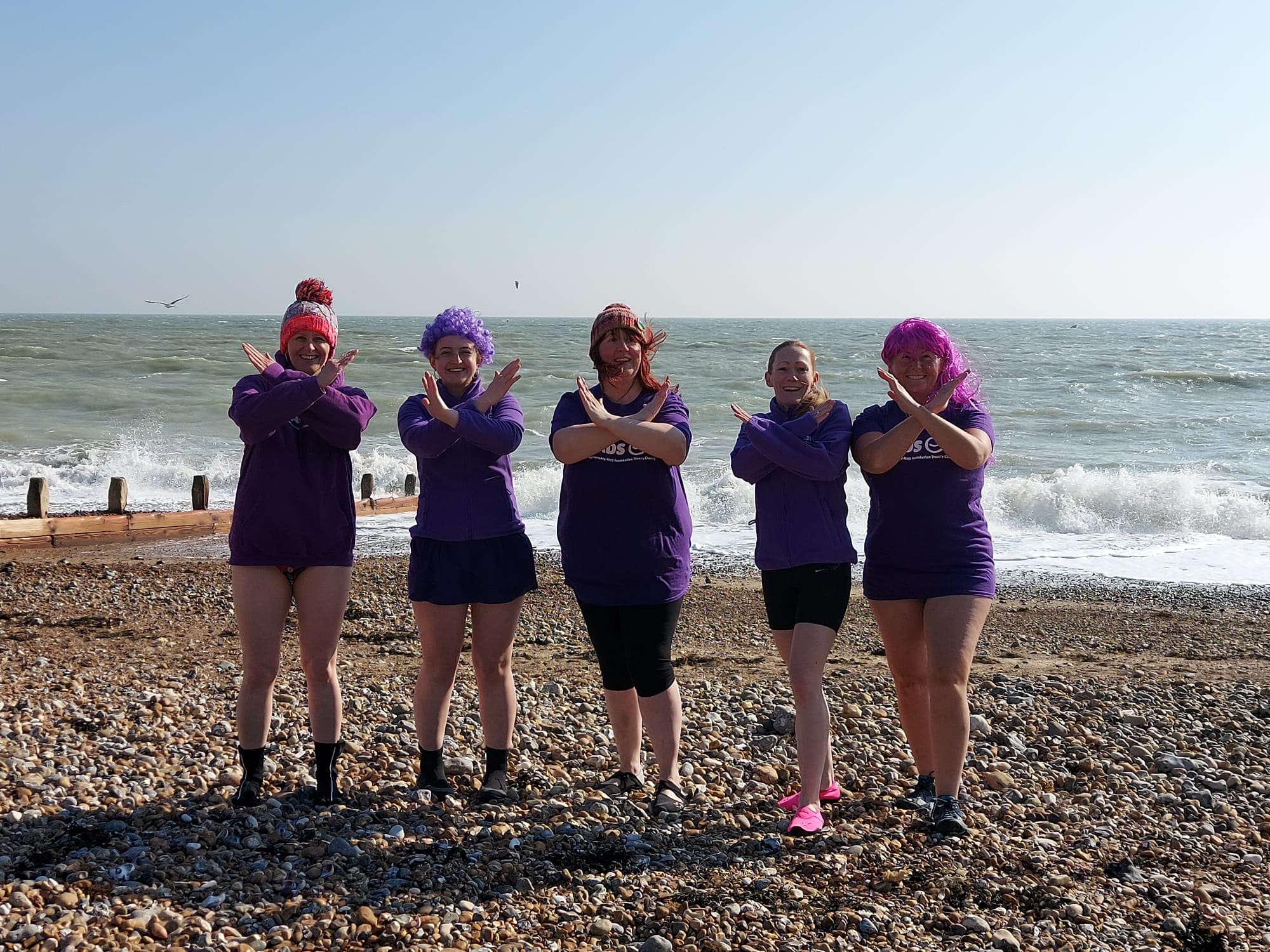 FE News | Mental health charity sea dip for International Women's Day
