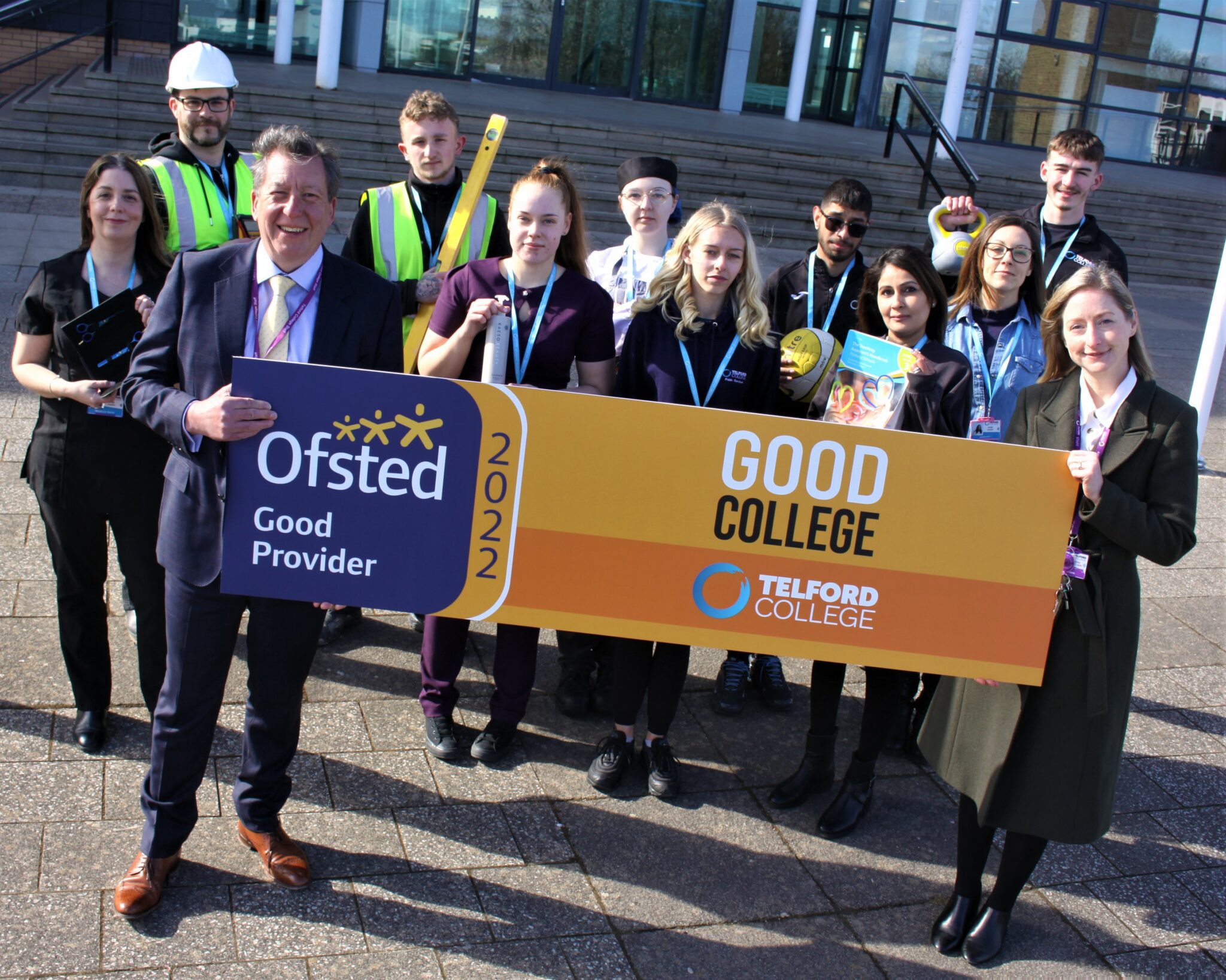 FE News | Ofsted delight as Telford College makes UK education history