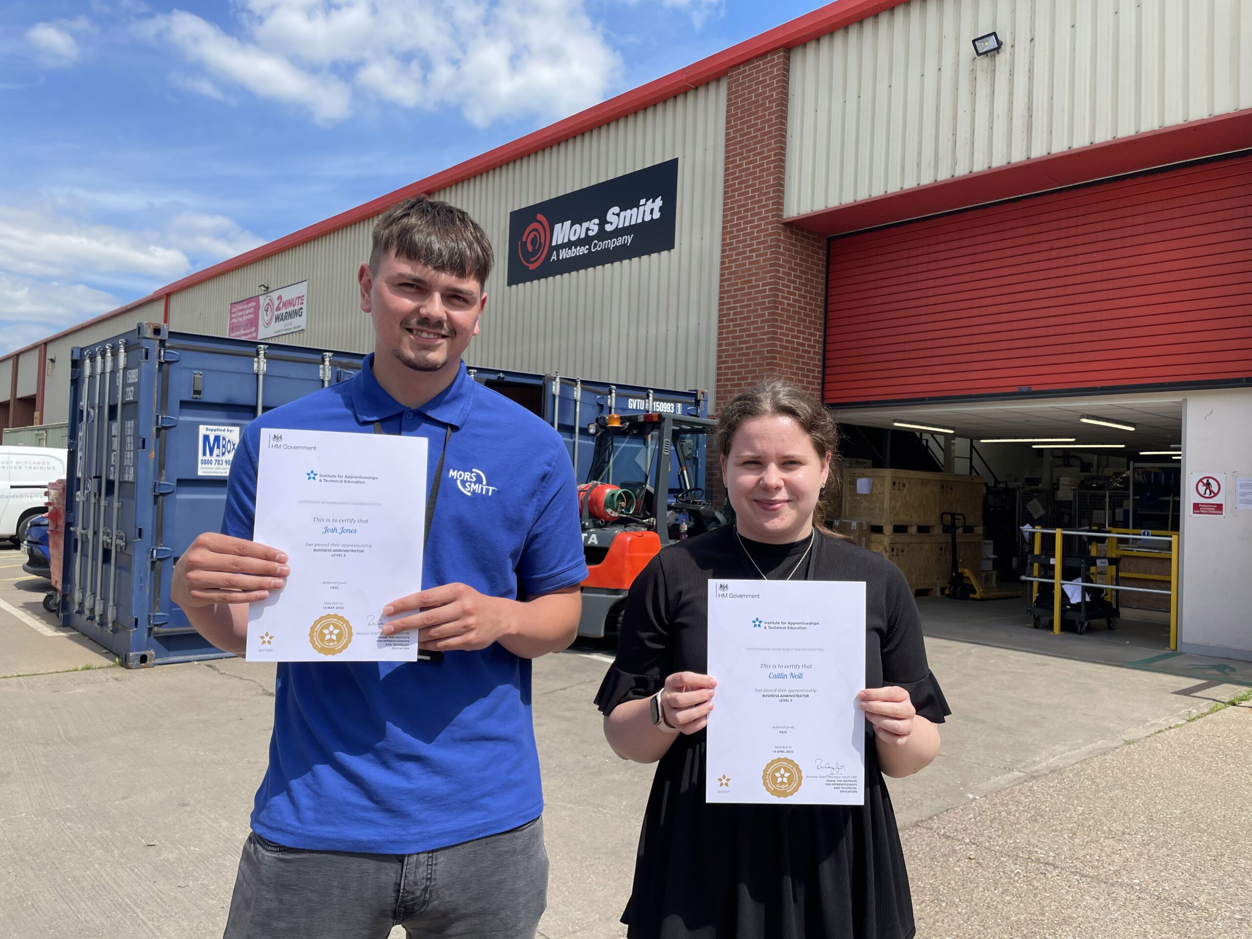 FE News | Apprentices get on track for successful careers at Mors Smitt