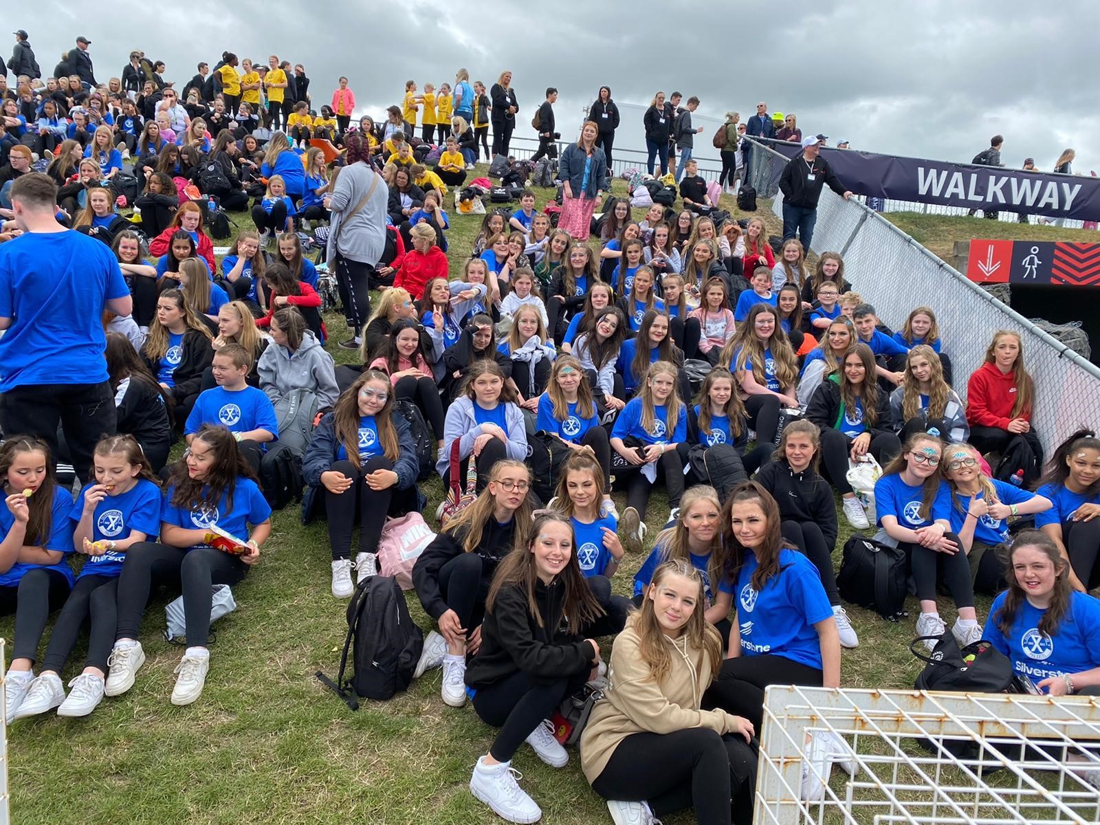 FE News | Hart School pupils perform at Silverstone ahead of Grand Prix ...