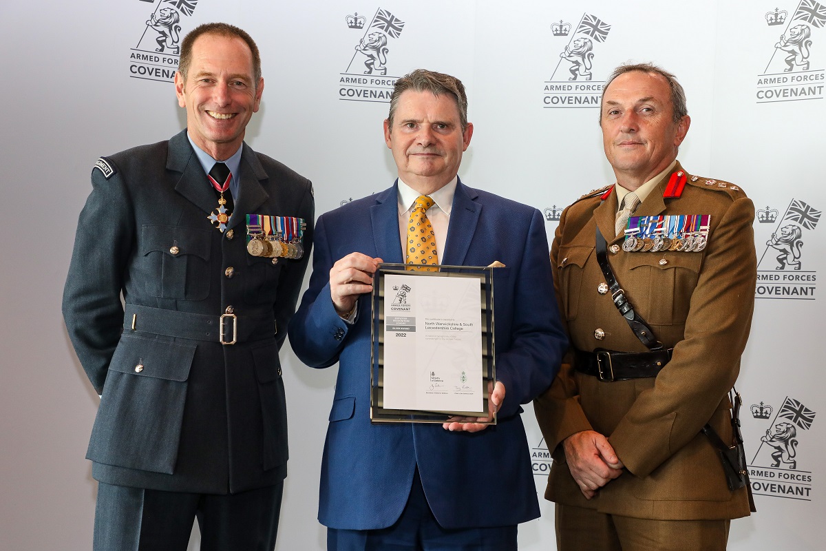 COLLEGE REWARDED FOLLOWING ARMED FORCES EMPLOYMENT PLEDGE | FE News