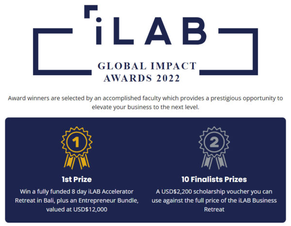 FE News | The iLAB Global Impact Awards 2022 for Entrepreneurs is Back!
