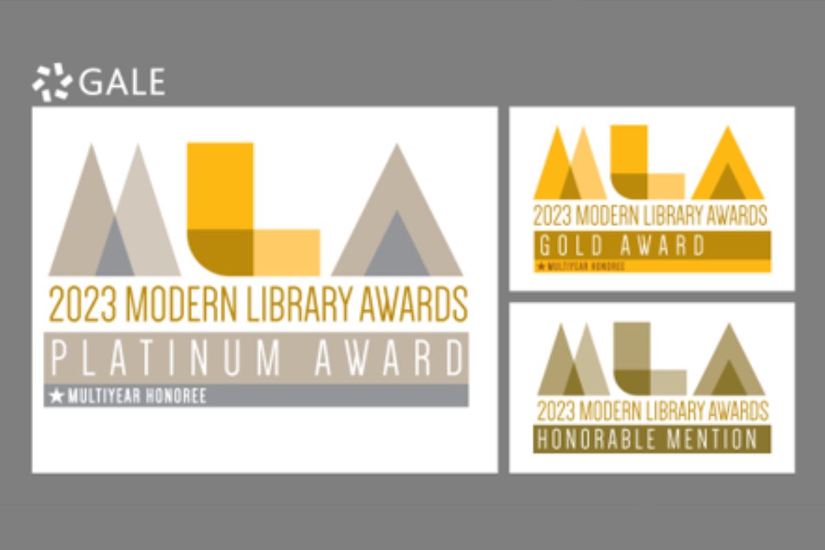 FE News | Gale Receives Platinum and Gold in 2023 Modern Library Awards ...