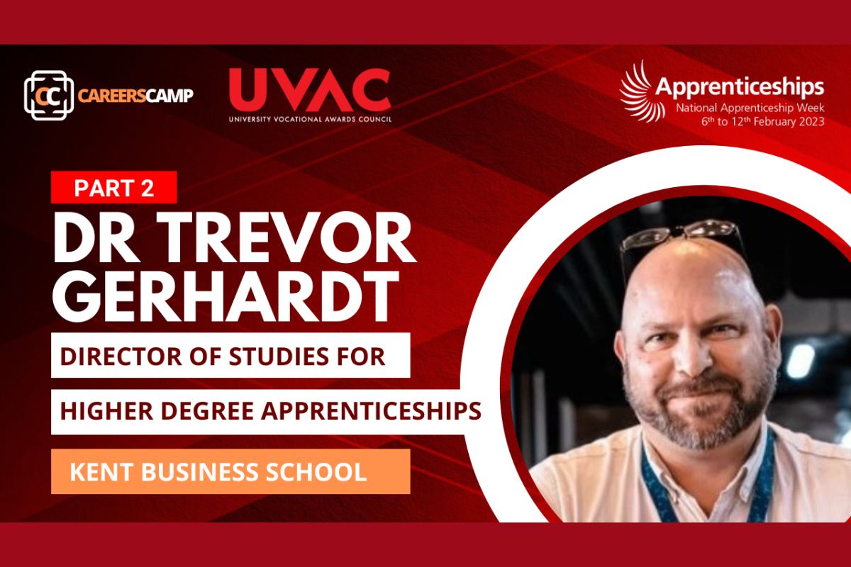 FE News | Degree apprenticeships & student recruitment - NAW 2023 | Dr Gerhardt, Kent Business ...