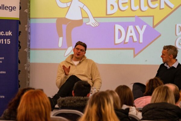 FE News | Dr Alex leads student mental health discussion at Fife College