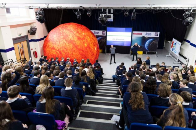 FE News | STEM roadshow demonstrates the wonders of space to school pupils