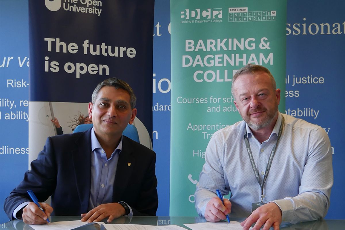 FE News | The Open University and Barking & Dagenham College strengthen ...