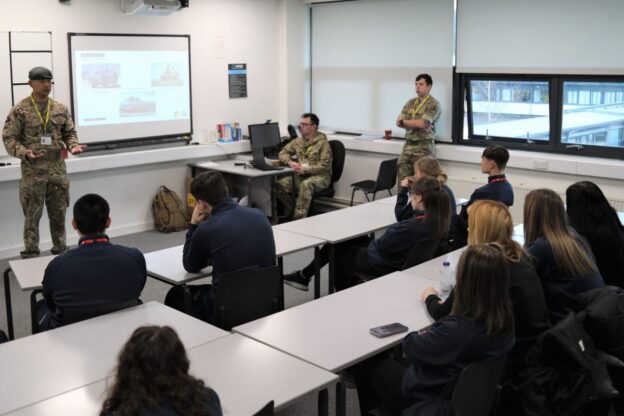 FE News | British Army visits Telford College to showcase career ...