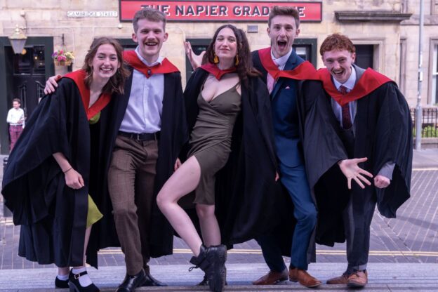 FE News | Edinburgh Napier University celebrates its biggest graduation ...