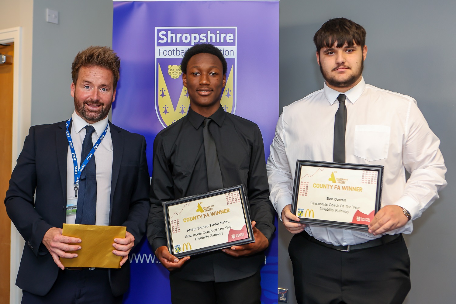FE News | Grassroots coaching awards for Telford College duo