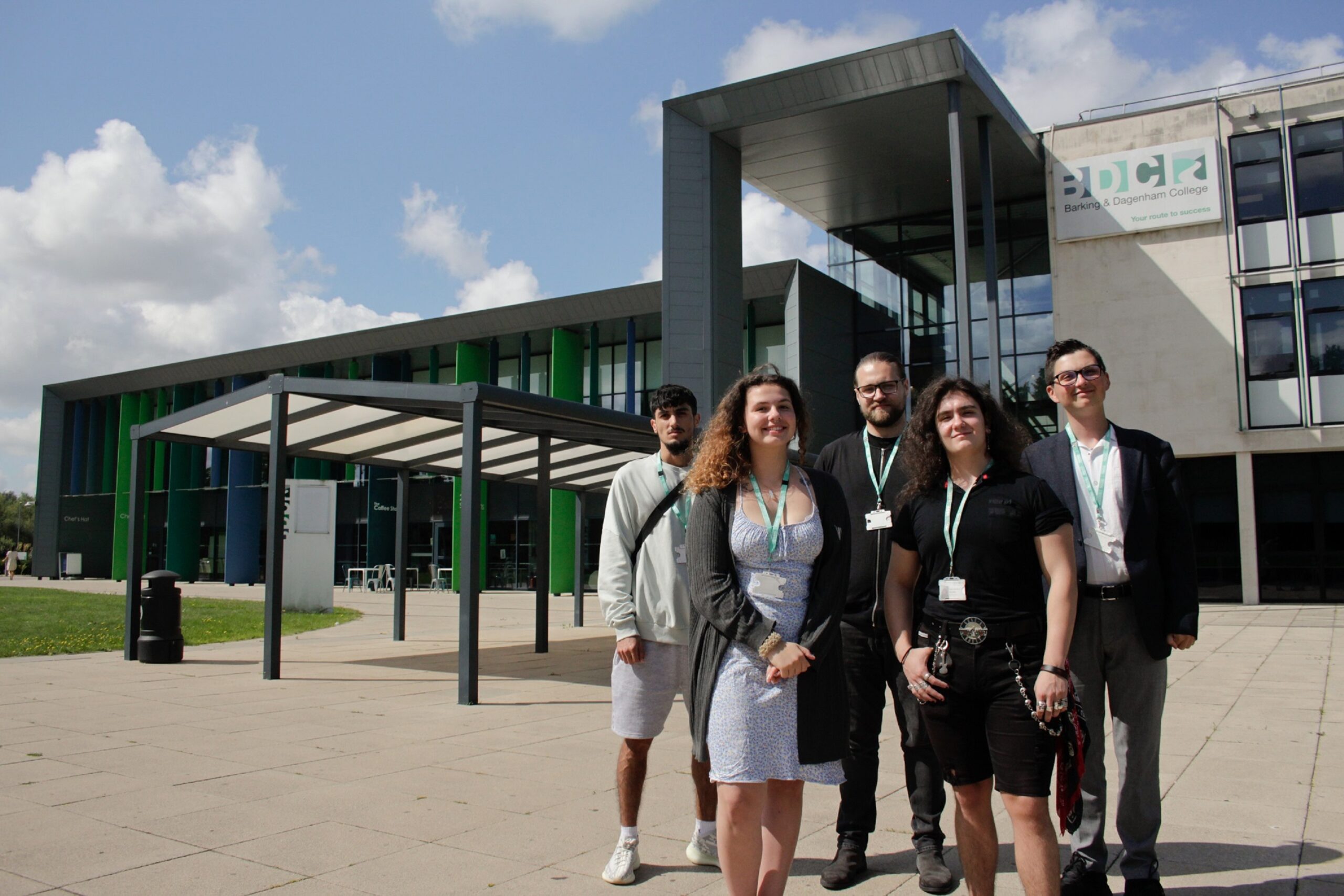 FE News | BTEC students celebrate results at Barking & Dagenham College