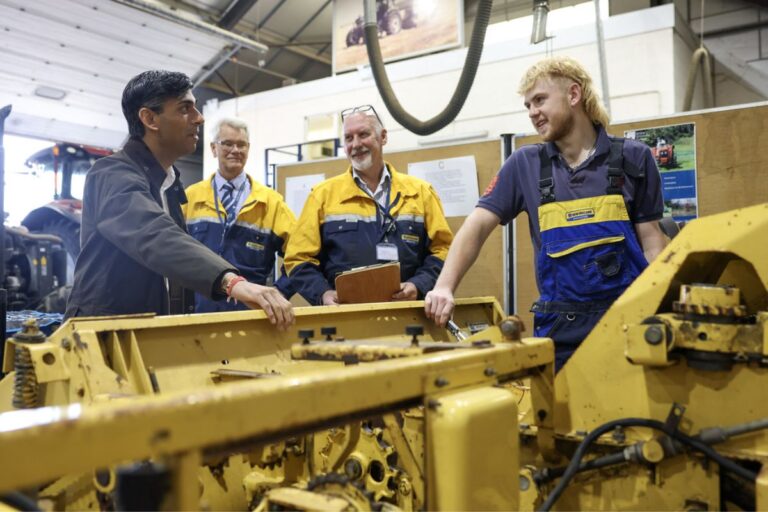 FE News | Prime Minister Rishi Sunak visits Writtle University College