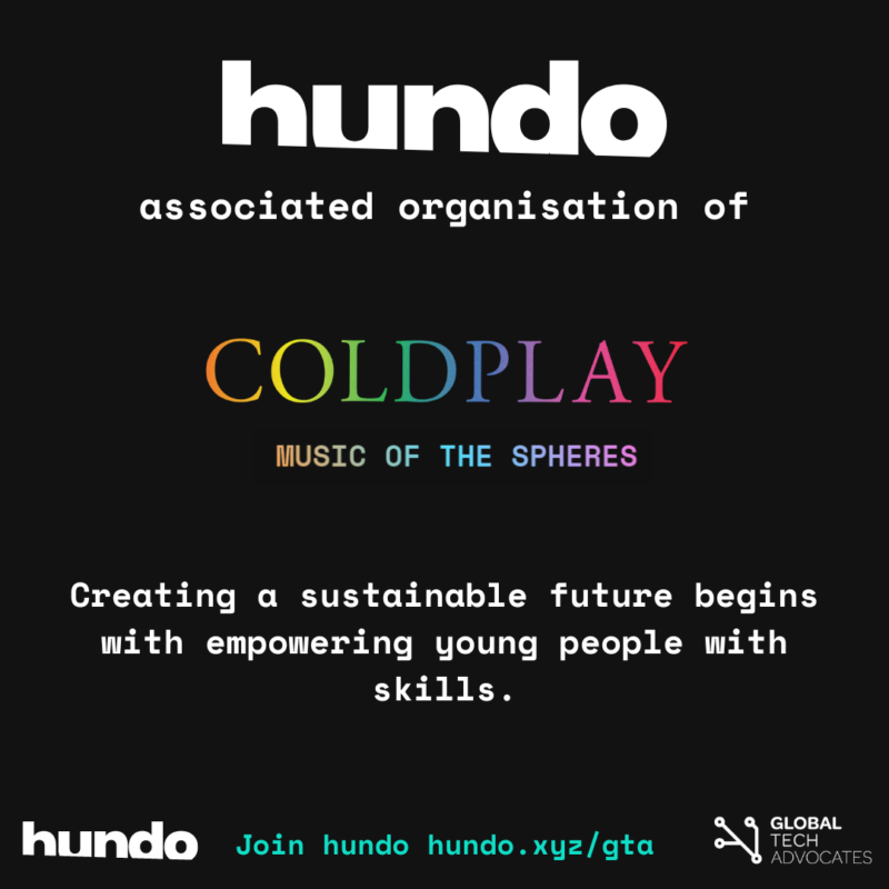 FE News | hundo is selected as an associated organisation for Coldplay’s ‘Music Of The Spheres ...