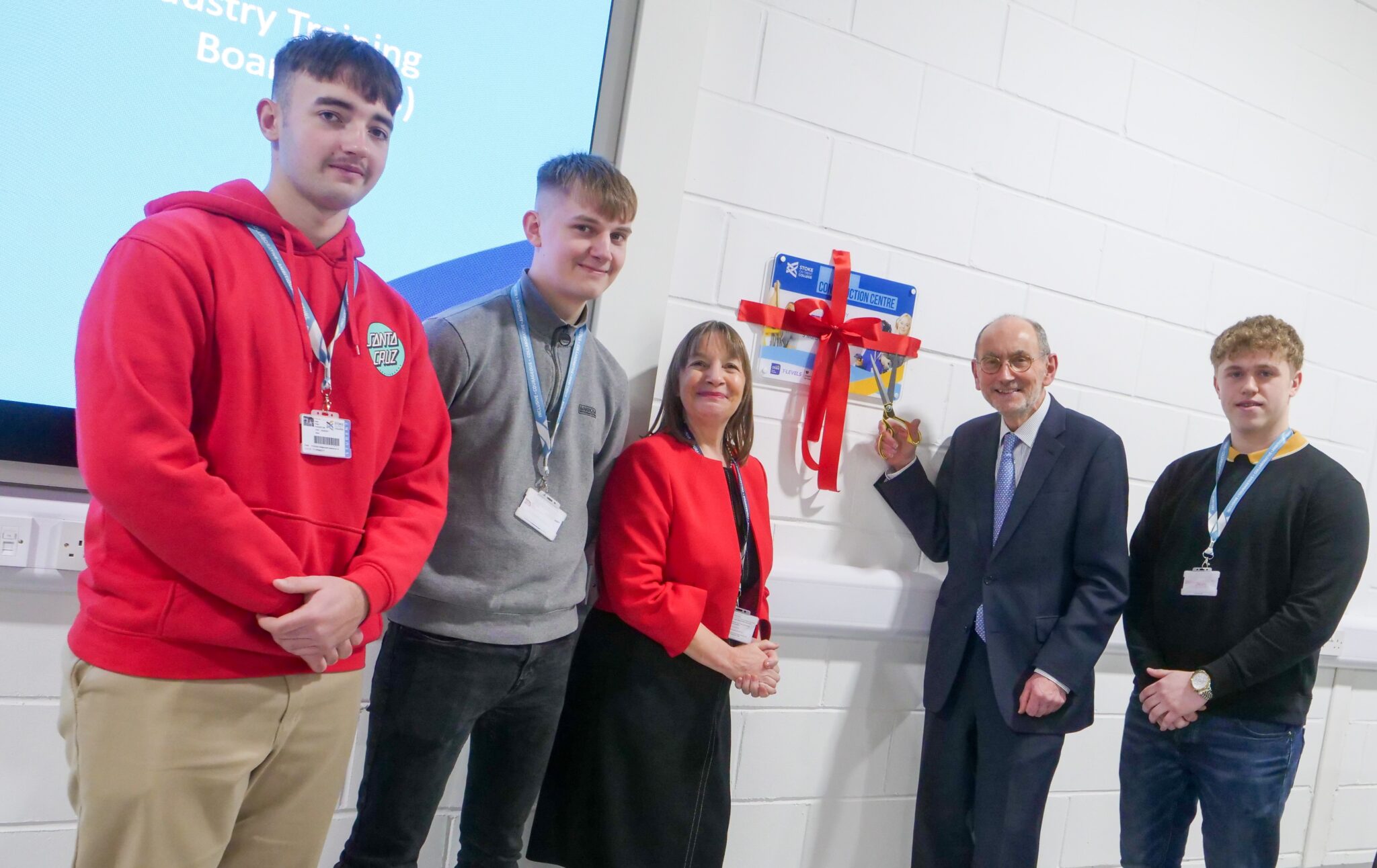 FE News | Stoke on Trent College officially launches its Construction ...
