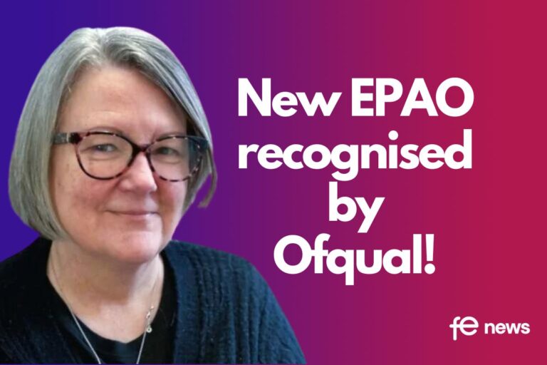 FE News | New EPAO recognised by Ofqual!
