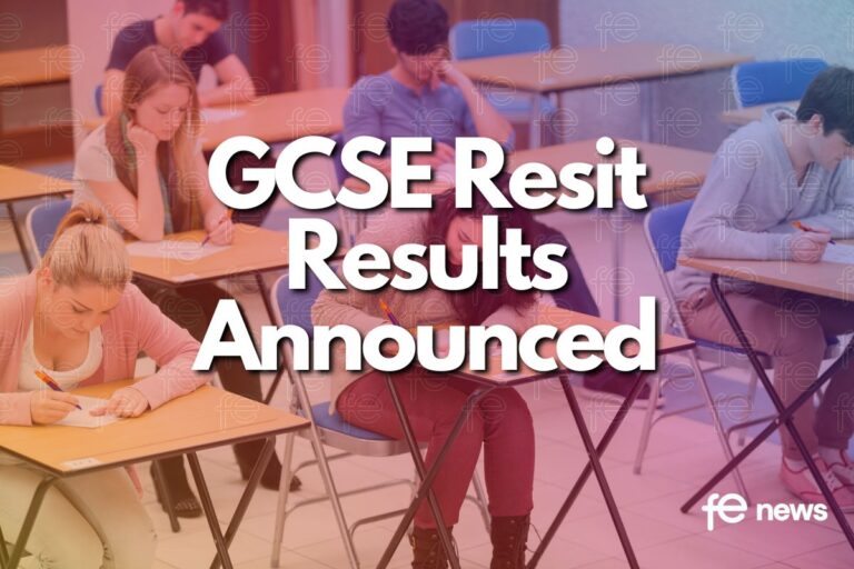 FE News | November 2024 GCSE Resit Results Announced | Sector Reaction