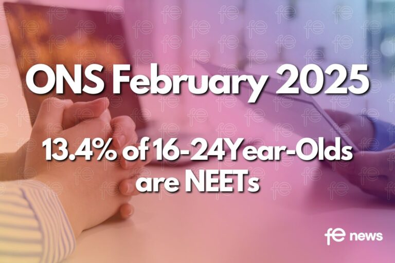 FE News | Rising NEET Rates: 13.4% of 16-24 Year-Olds are NEETs | ONS ...