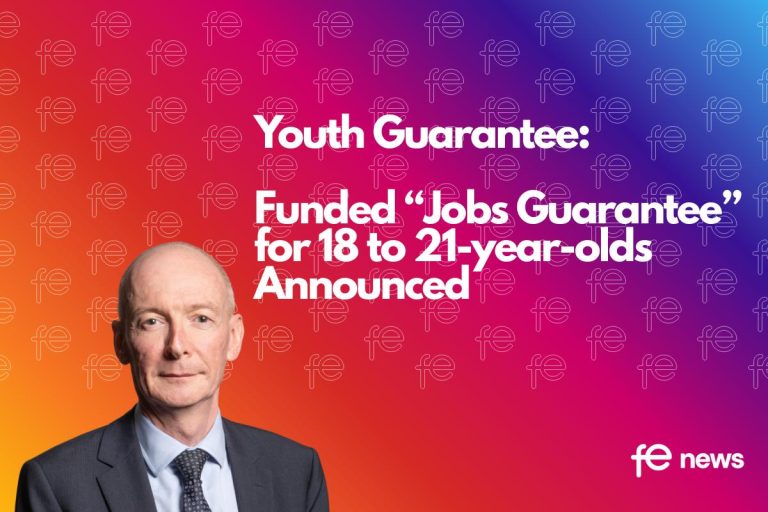 FE News | Youth Jobs Guarantee To Support NEETs. Launching in Spring ...