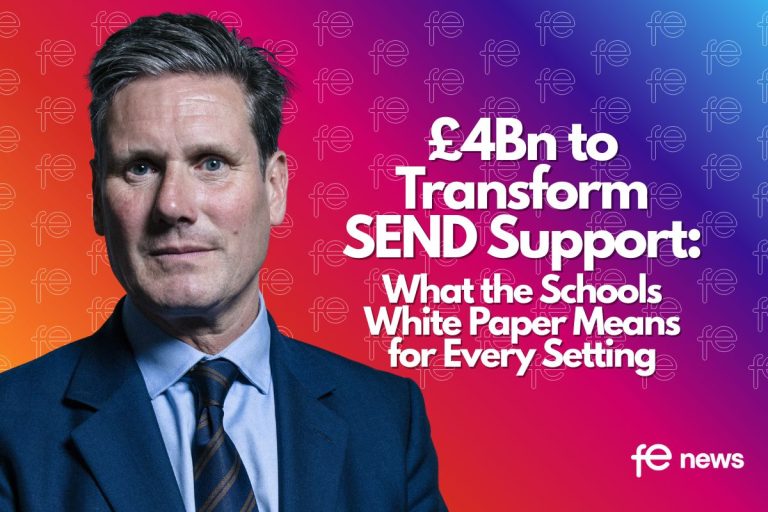 FE News | £4Bn to Transform SEND Support: What the Schools White Paper ...