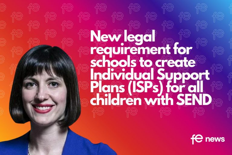 FE News | New Legal Requirement for Schools to Create Individual ...